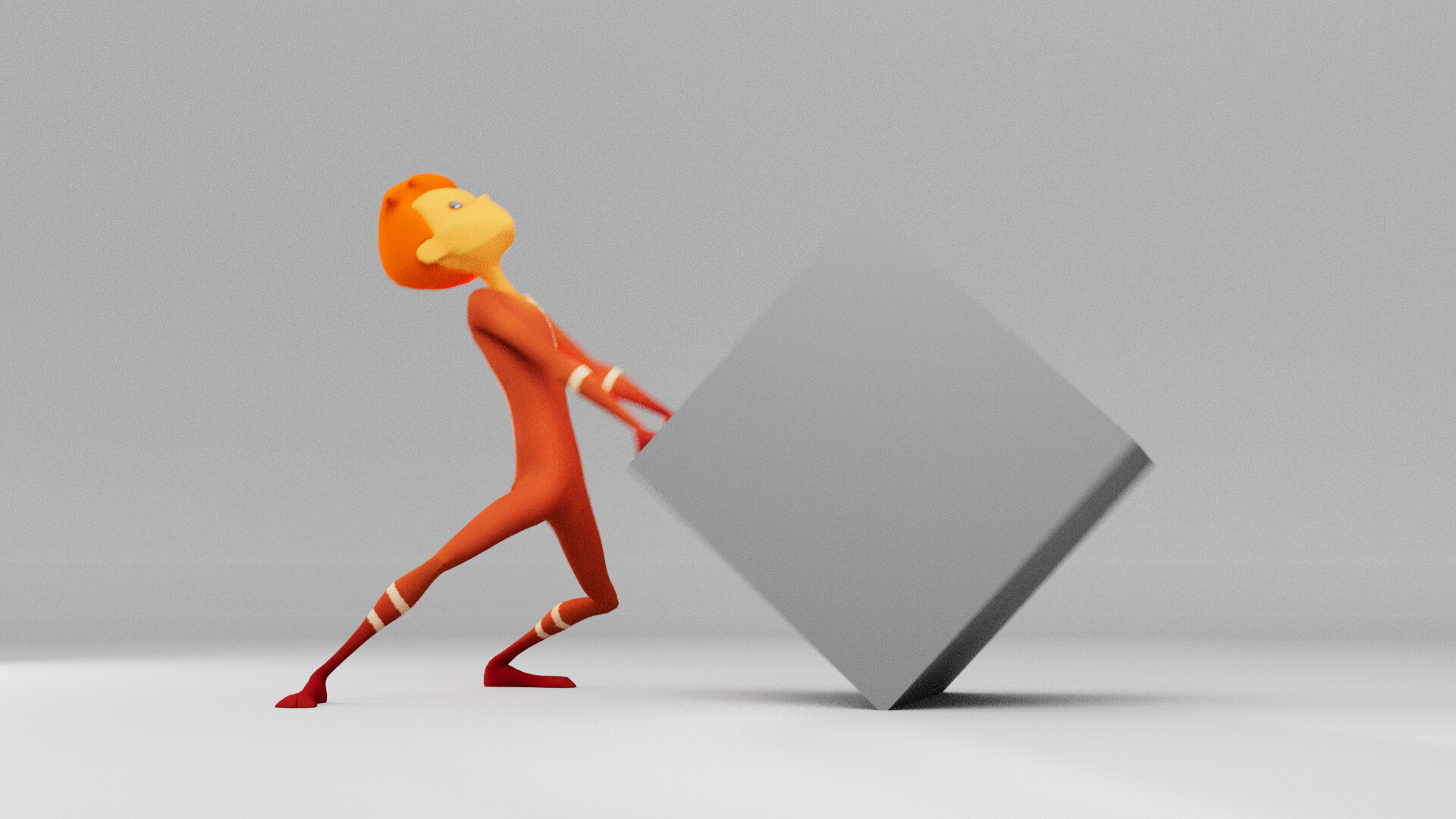 ArtStation - Heavy Cube Animation