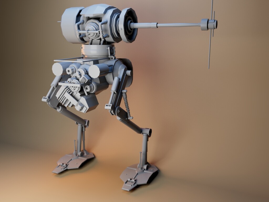 ArtStation - ROBOTIC MODEL