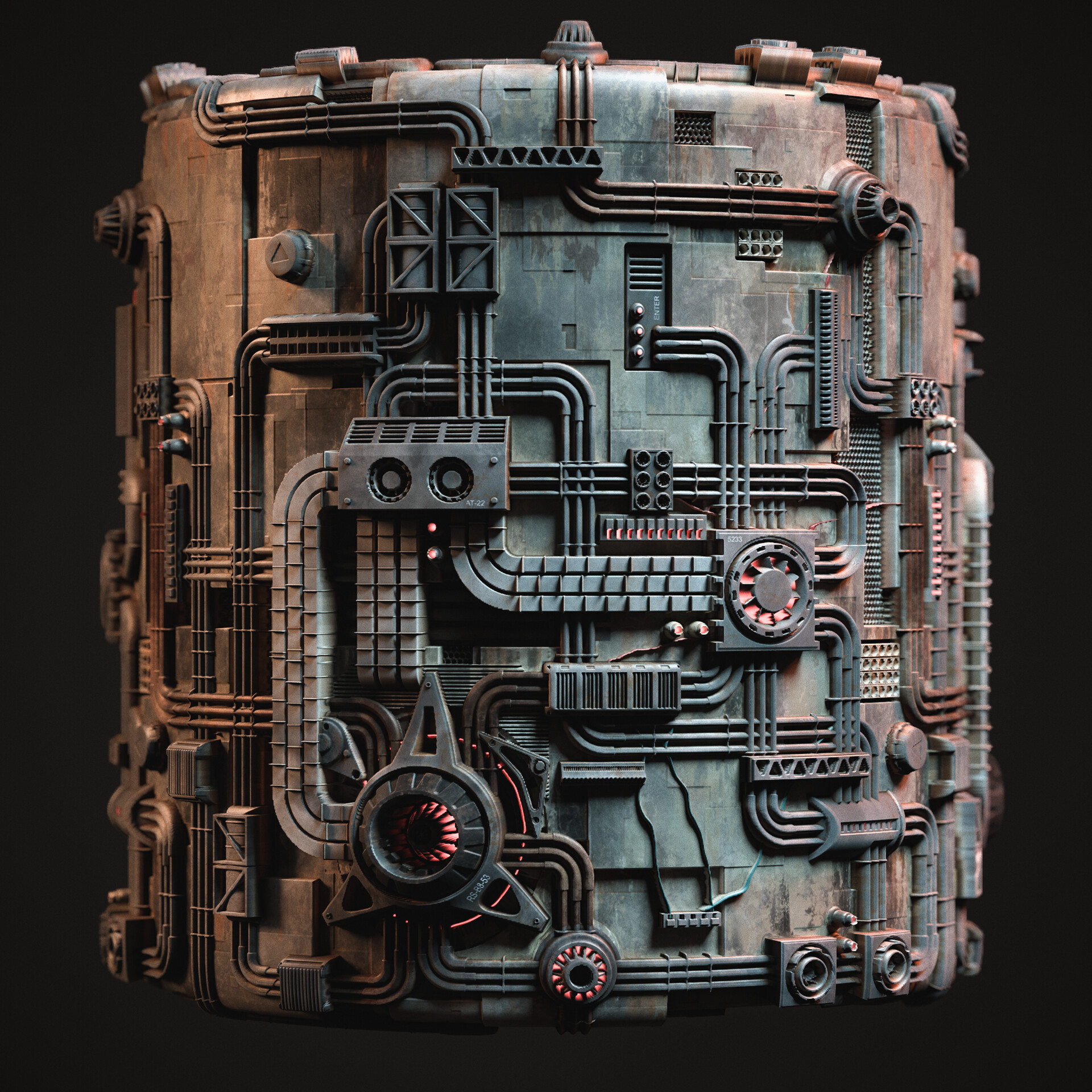 ArtStation - Substance Designer Tutorial - SCIFI M aterial
