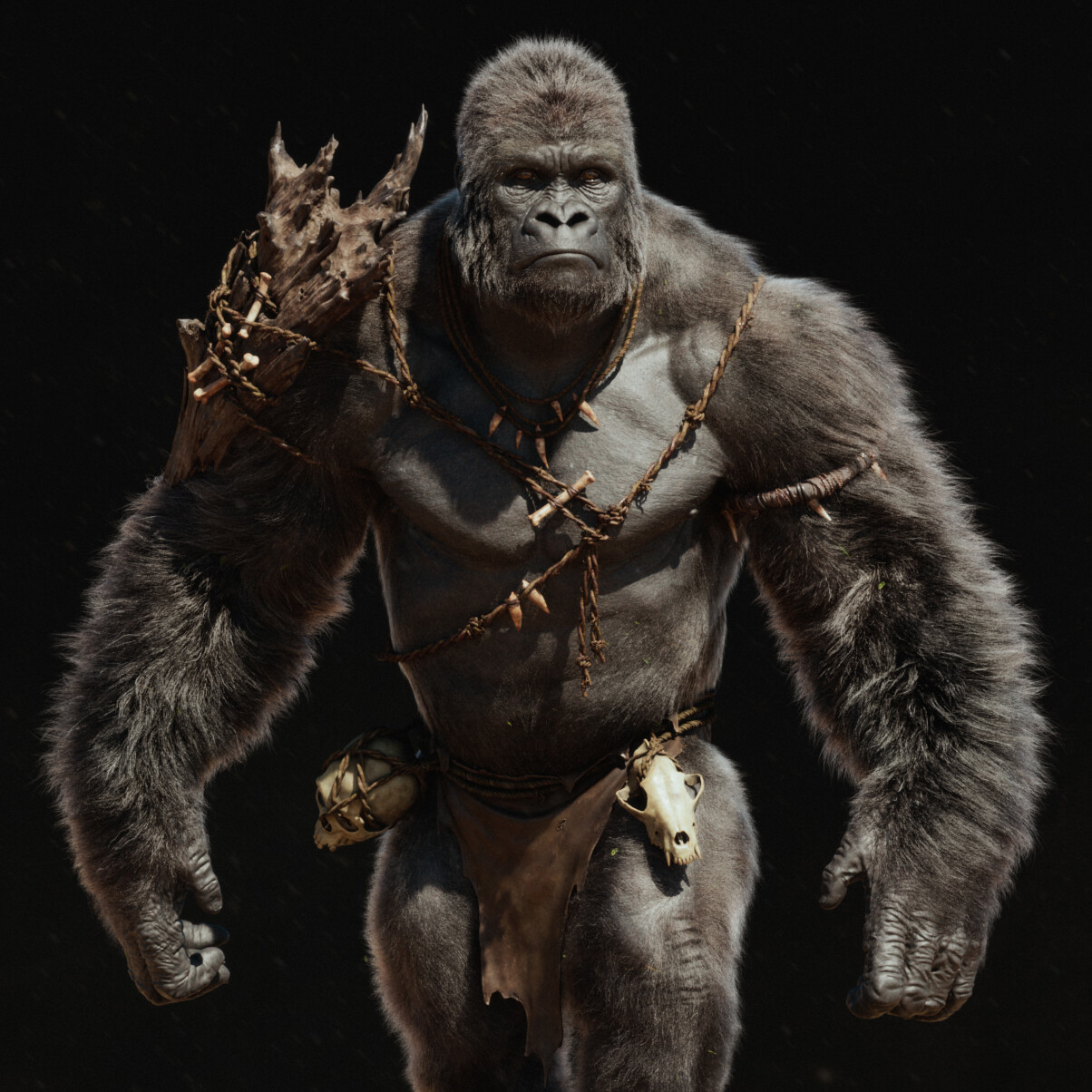 ArtStation - Gorilla Warrior