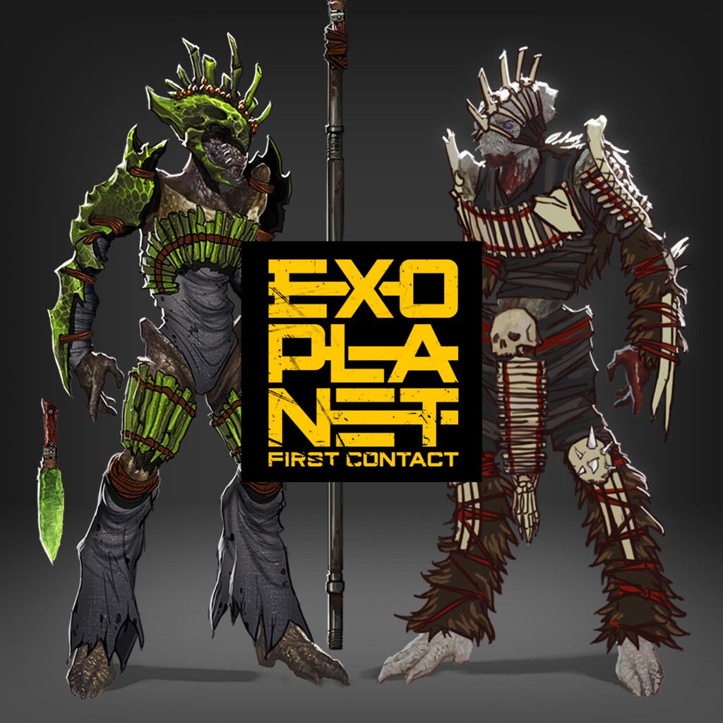 ArtStation - Exoplanet: First contact - Native Tribes