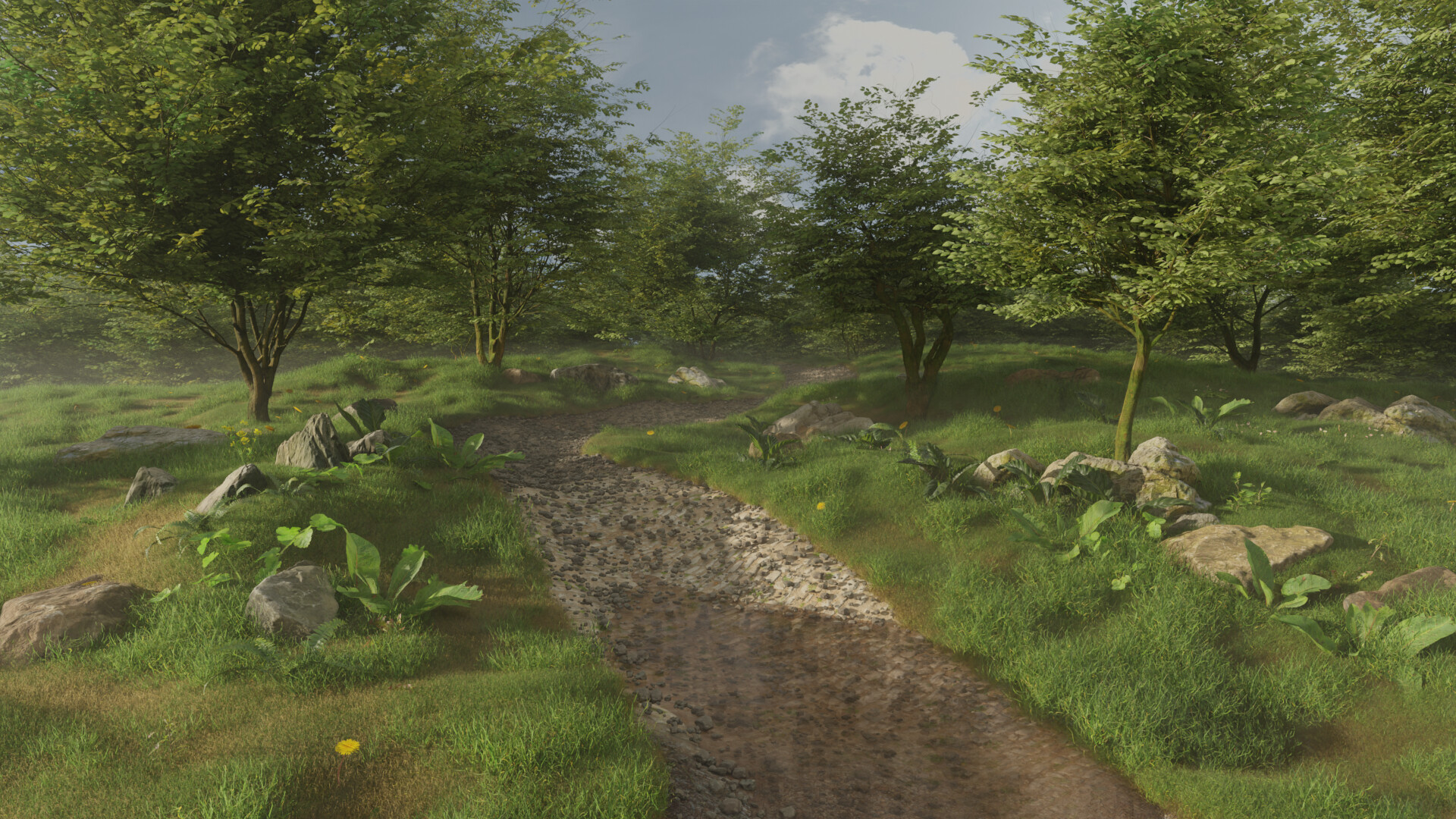 ArtStation - Forest Path