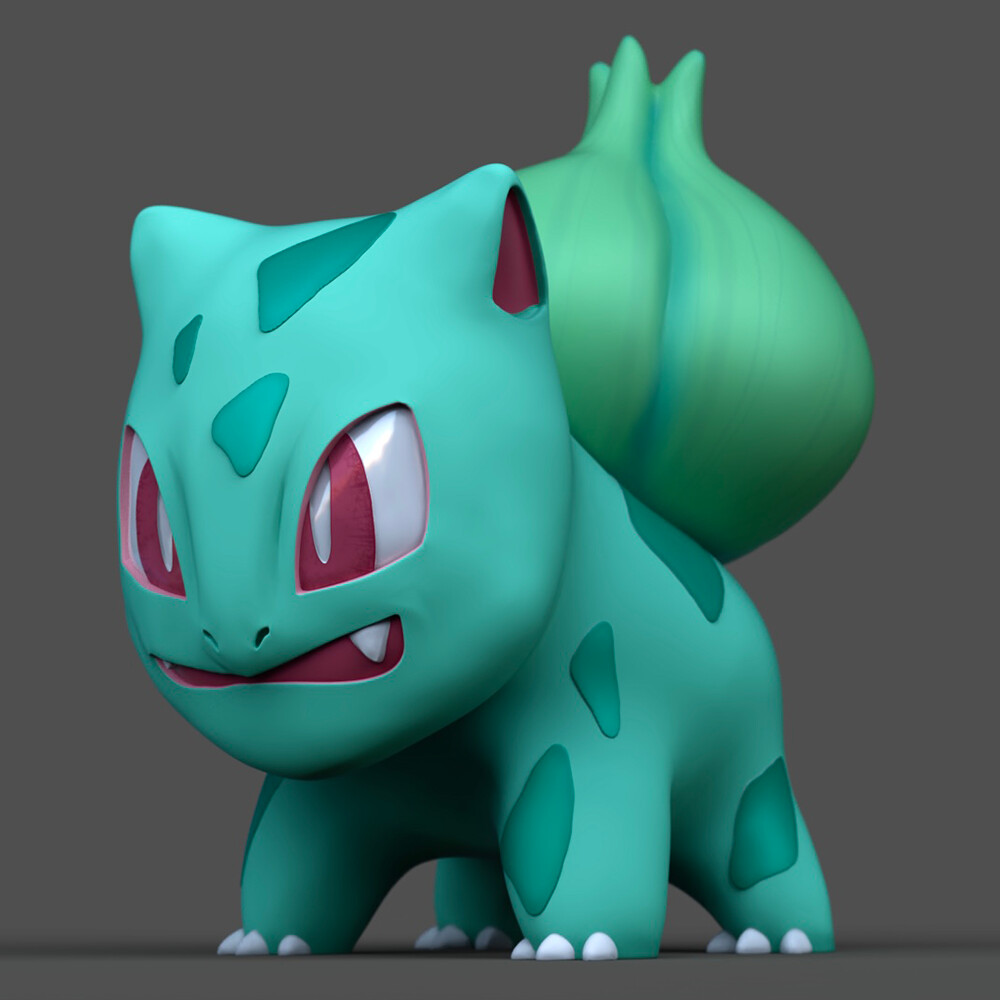 ArtStation - Bulbasaur pokemon