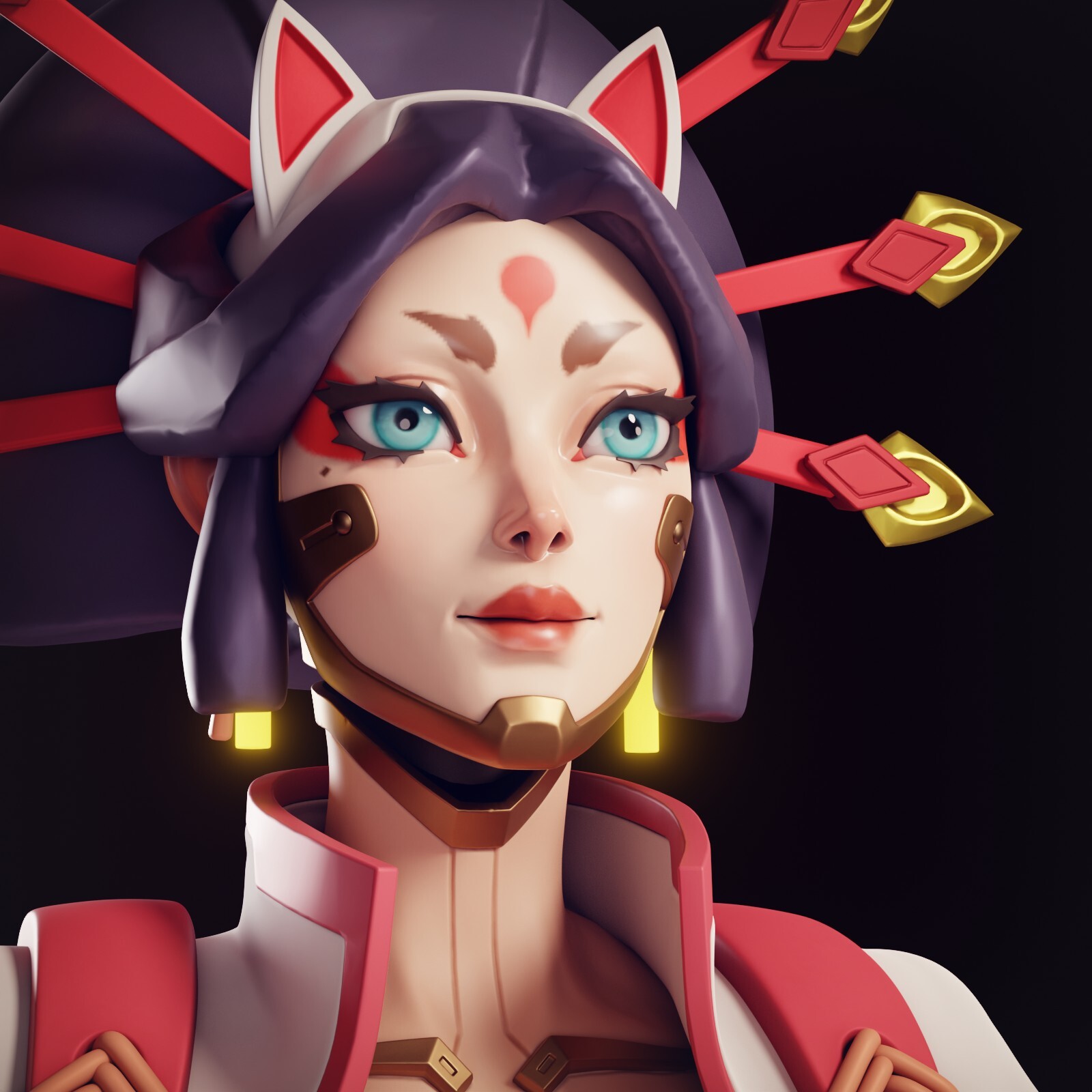 ArtStation - Ryoko WIP