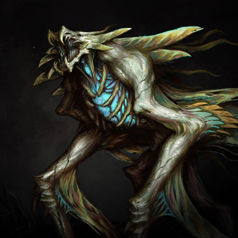 ArtStation - Alien Runner - Creature design
