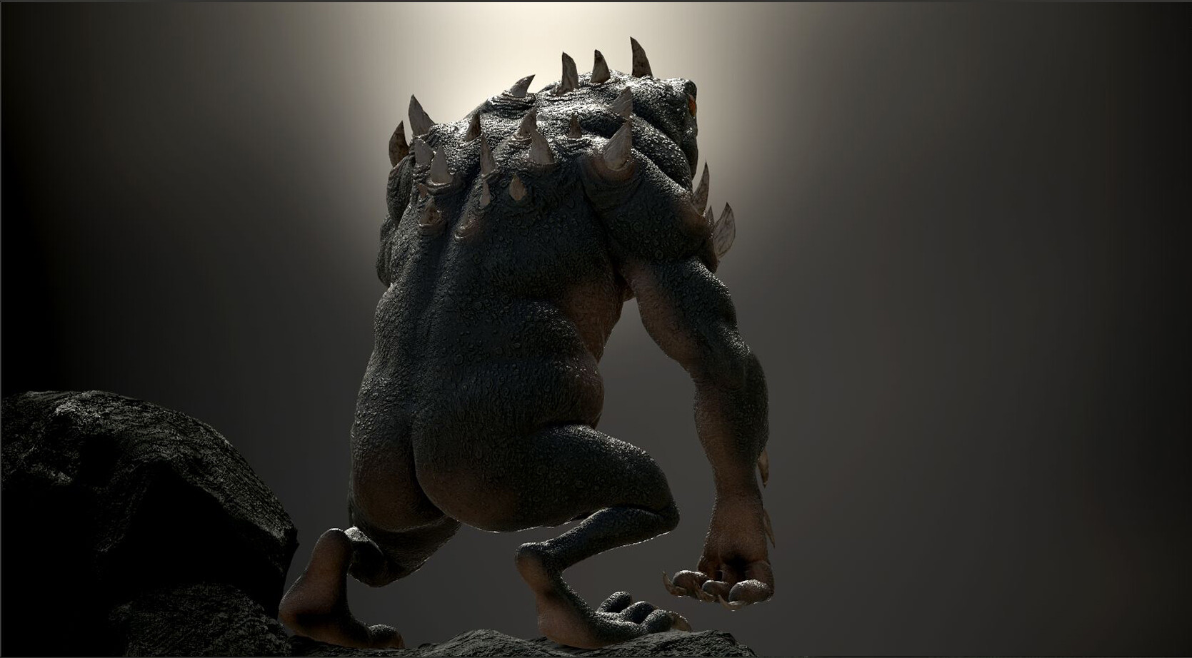 ArtStation - Biped Creature from D&D