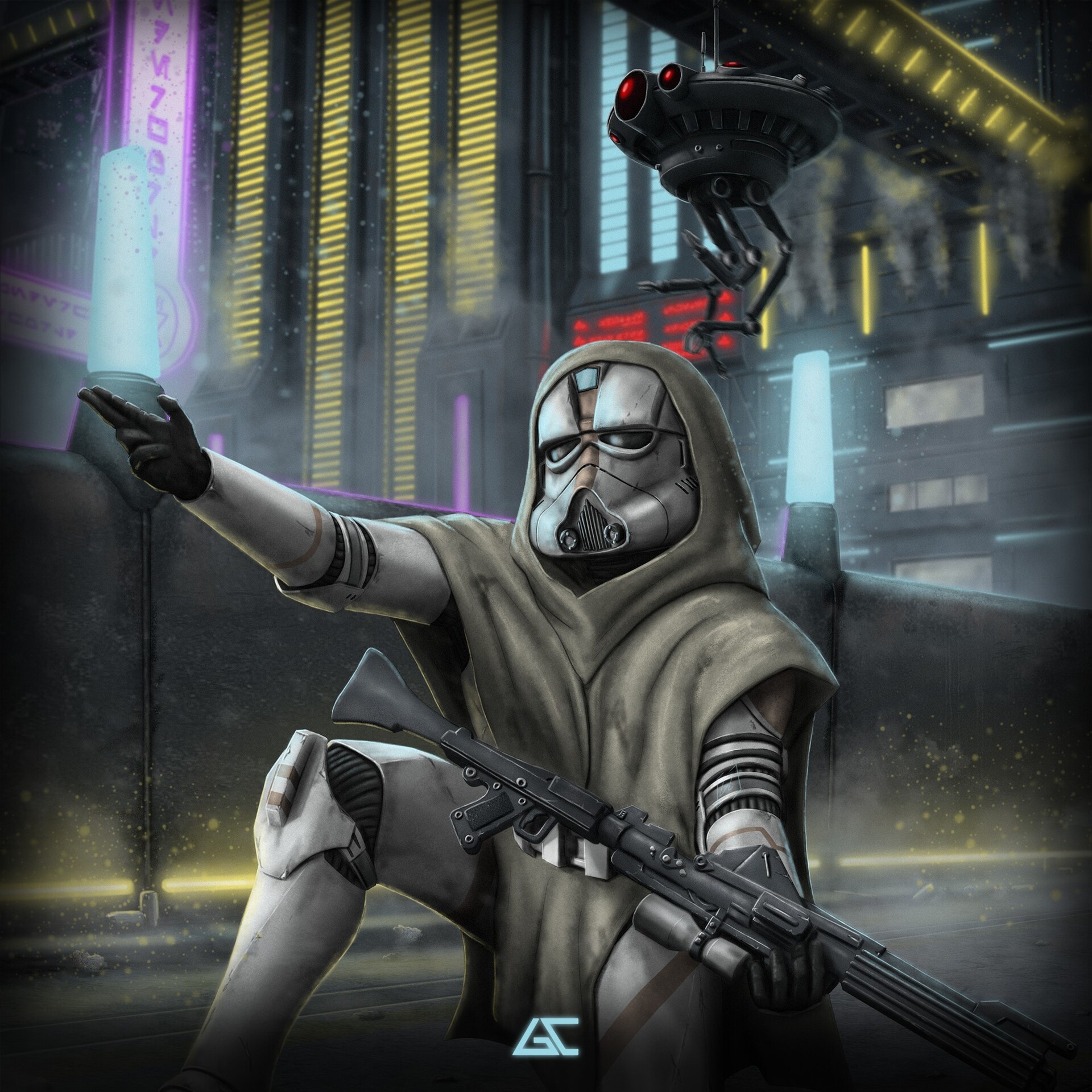 ArtStation - STAR WARS - CLONE ILL