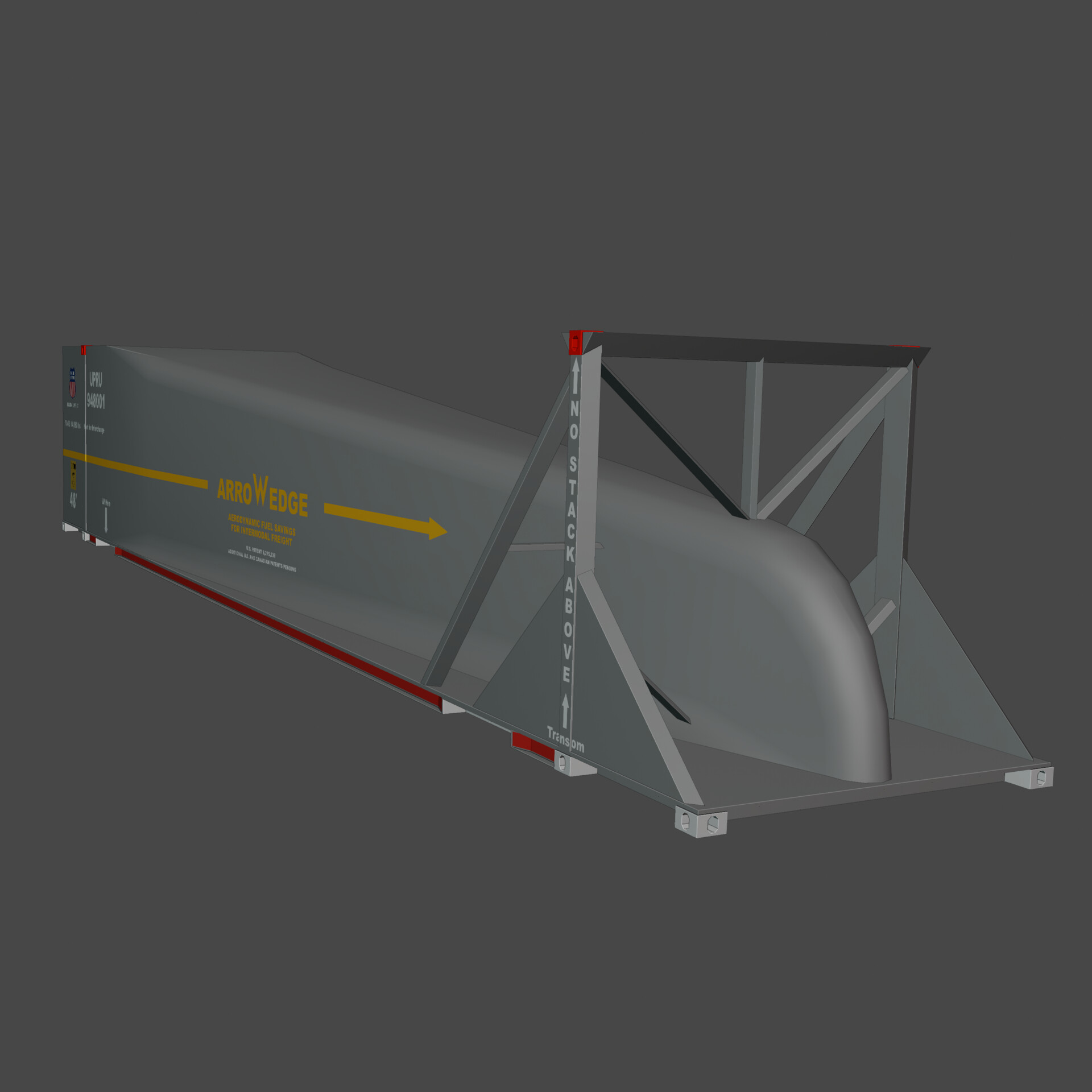 ArtStation - Arrowedge Container Low-Poly