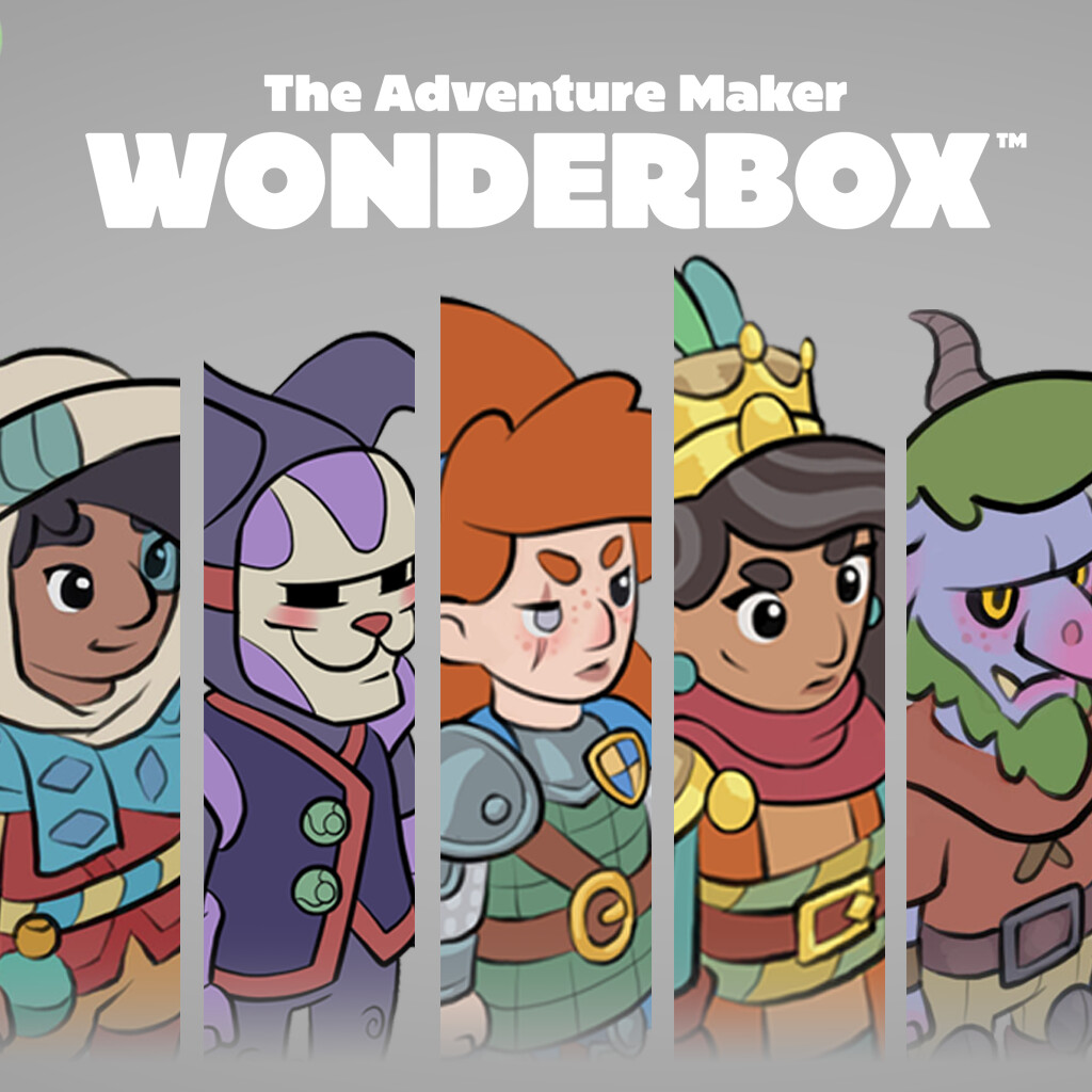 ArtStation - Concept Art for Wonderbox: The Adventure Maker