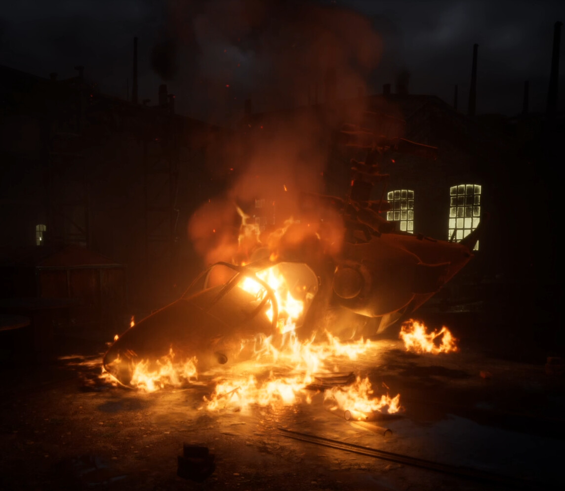 ArtStation - Wreck Fire