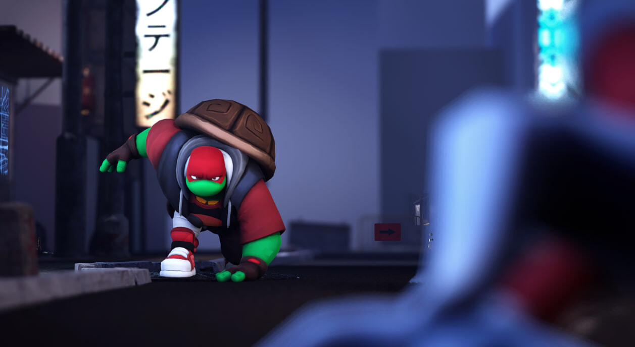 ArtStation - TMNT - Raphael Animation