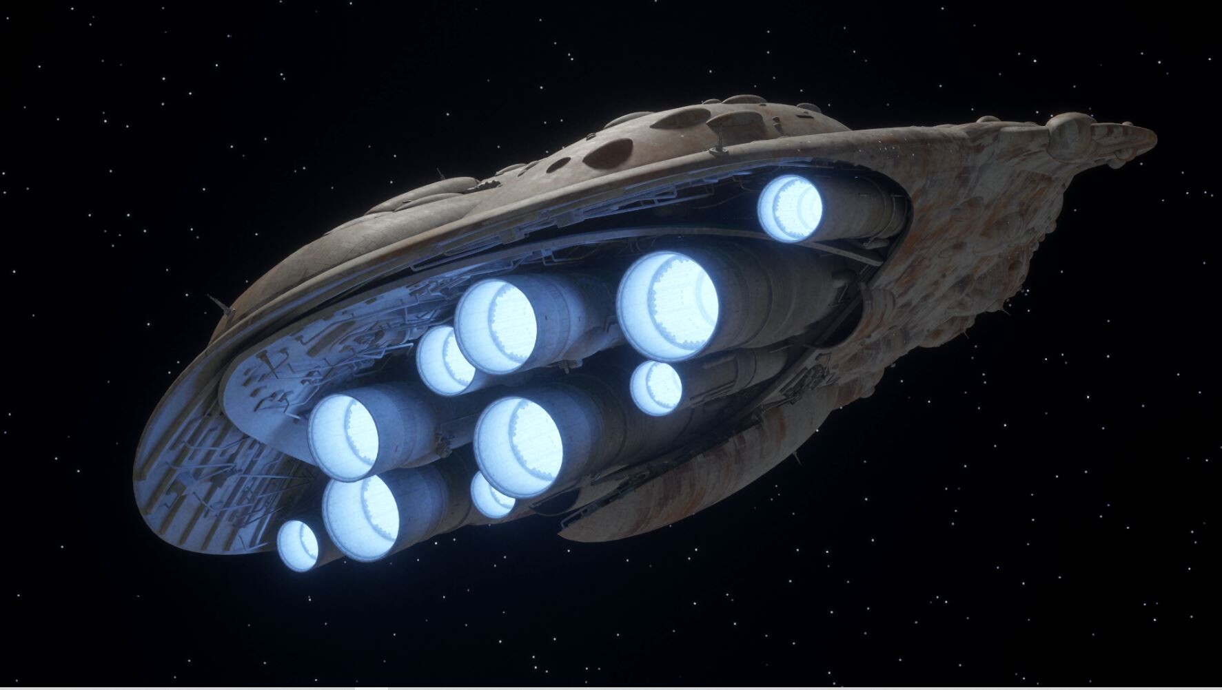 Andrew Majewski - Calamari Cruiser reimagining inspired by Star Wars: X ...