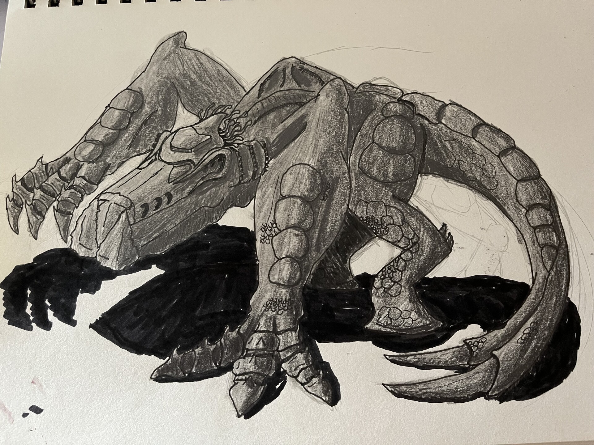 ArtStation - Creature Concept sketch