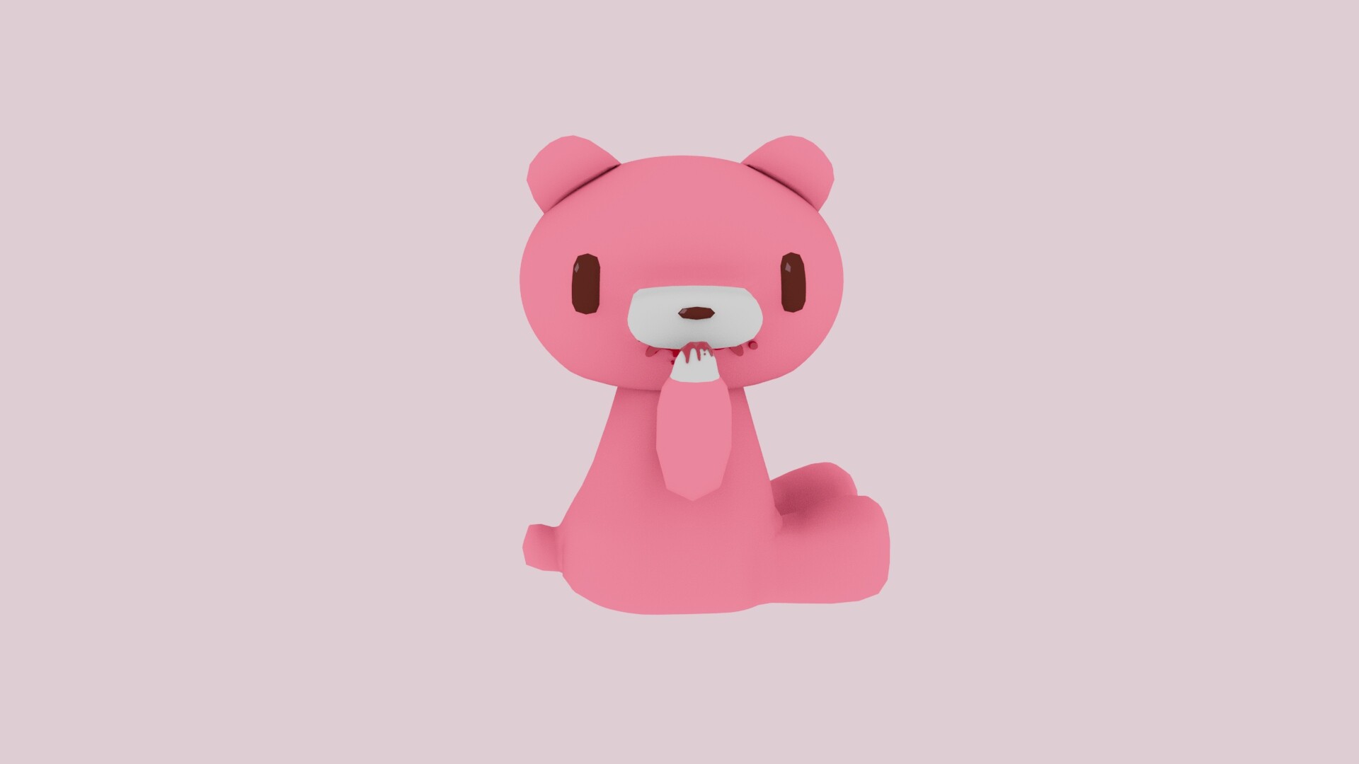 ArtStation - Gloomy Bear 3D Model