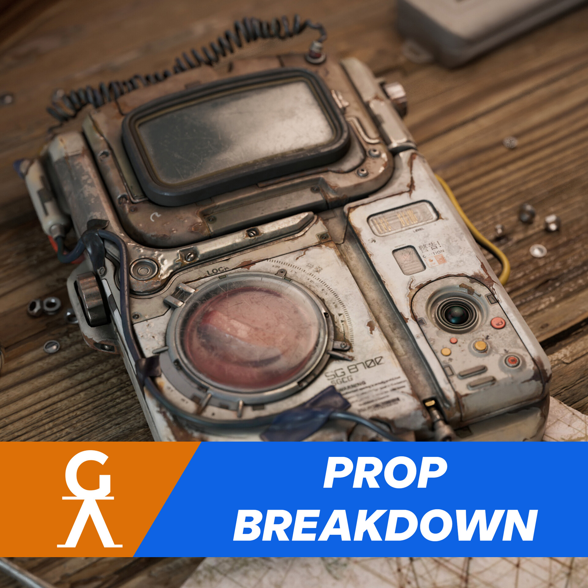 ArtStation - Control Device - Prop Breakdown - Shangyu Wang