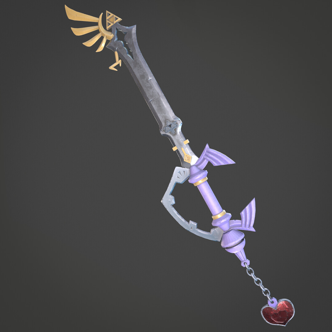 ArtStation - Keyblade Zelda
