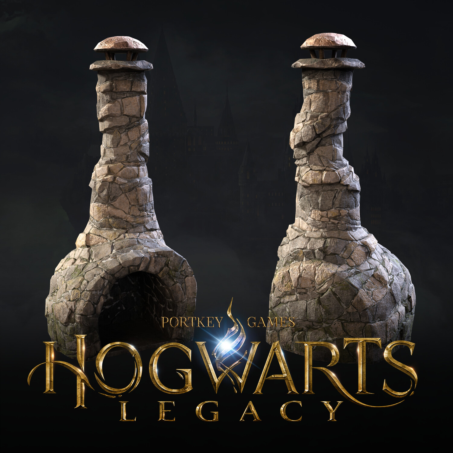 ArtStation - Hogwarts Legacy - Hamlet Chimney