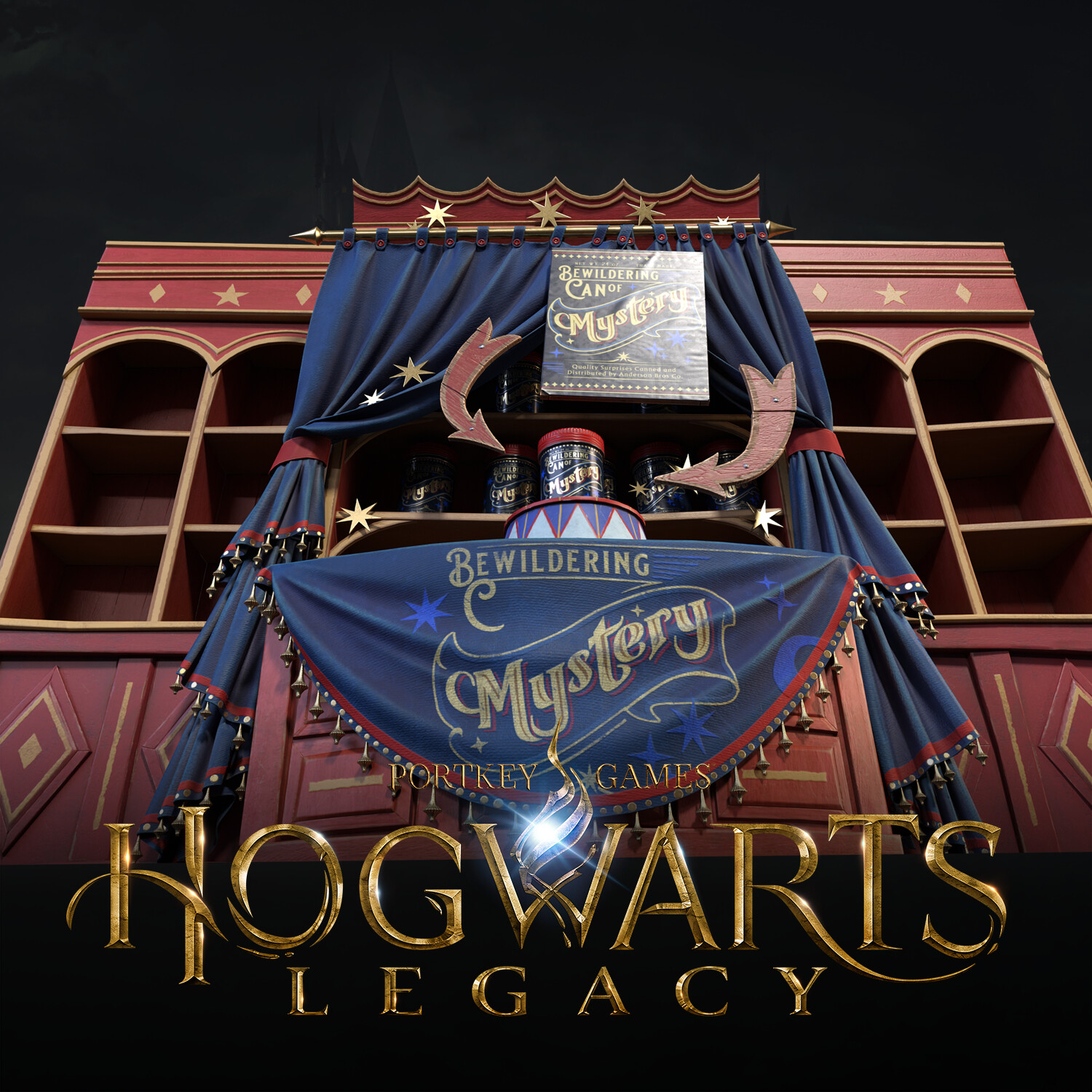 ArtStation - Hogwarts Legacy - Zonkos Mystery Can & Display