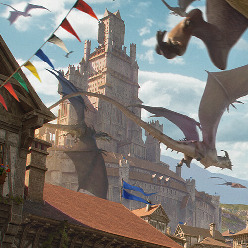 ArtStation - Dragon's Migration