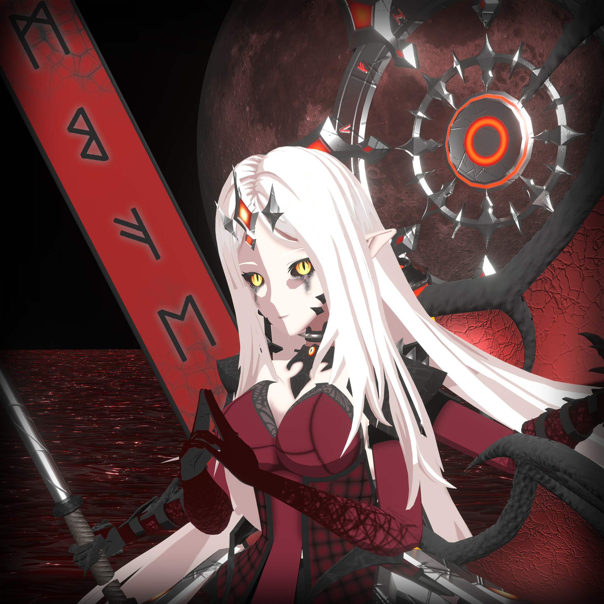 ArtStation - Ryuko - Princess of the Red Rivers