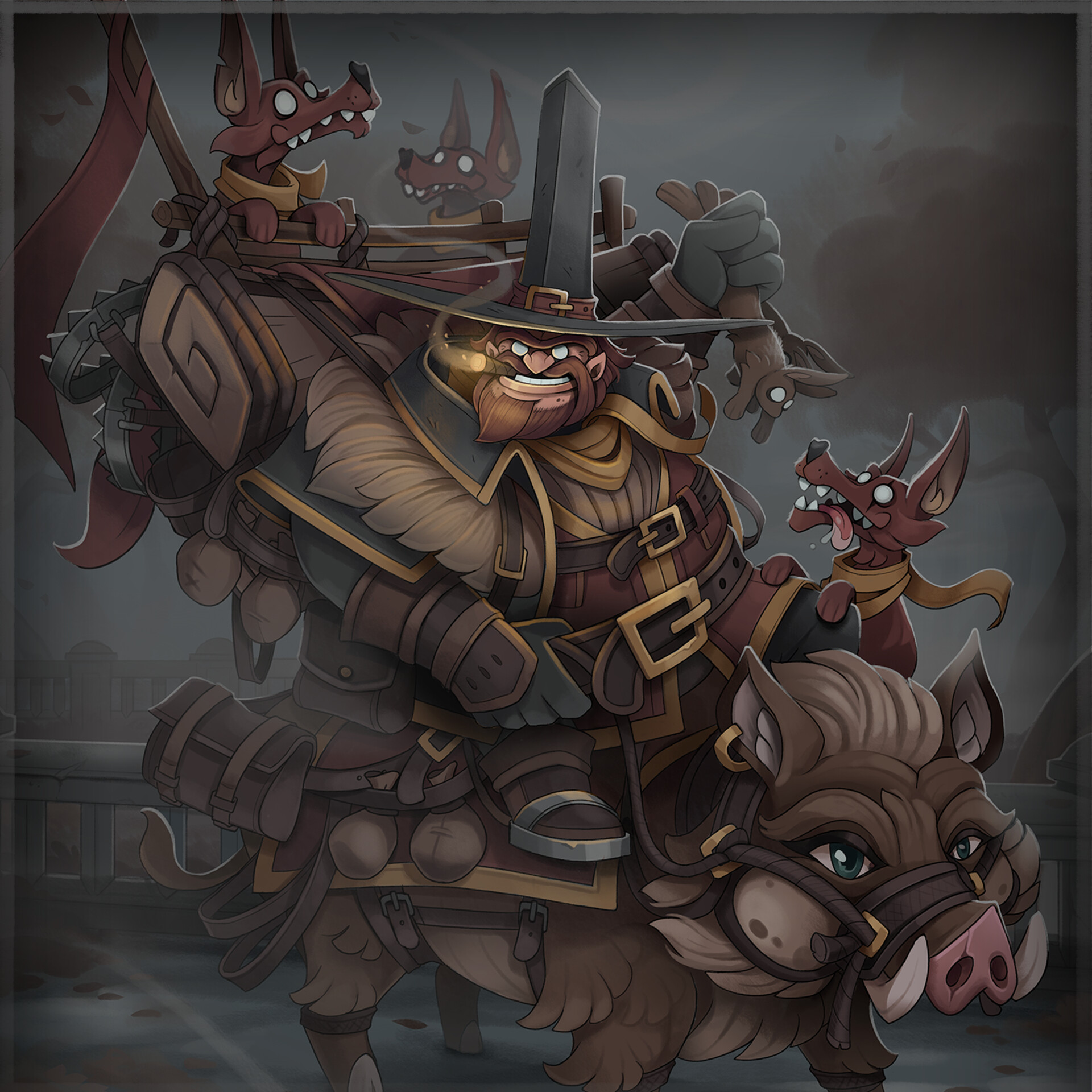 ArtStation - The city trapper - Character design