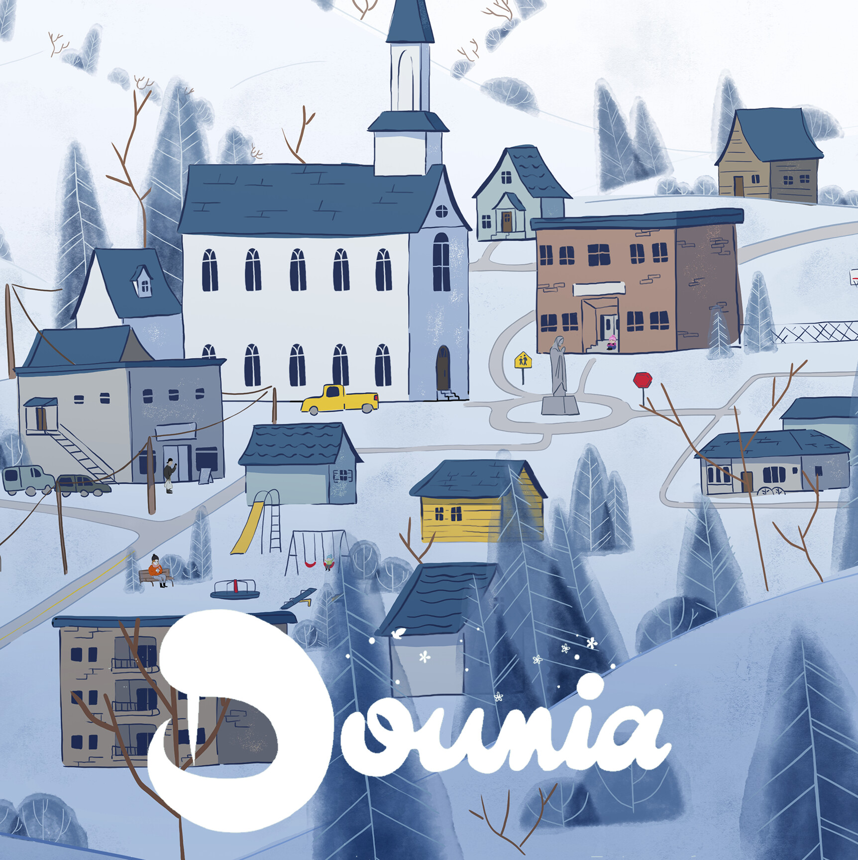 ArtStation - Dounia Saison 1 - Backgrounds and character sheets