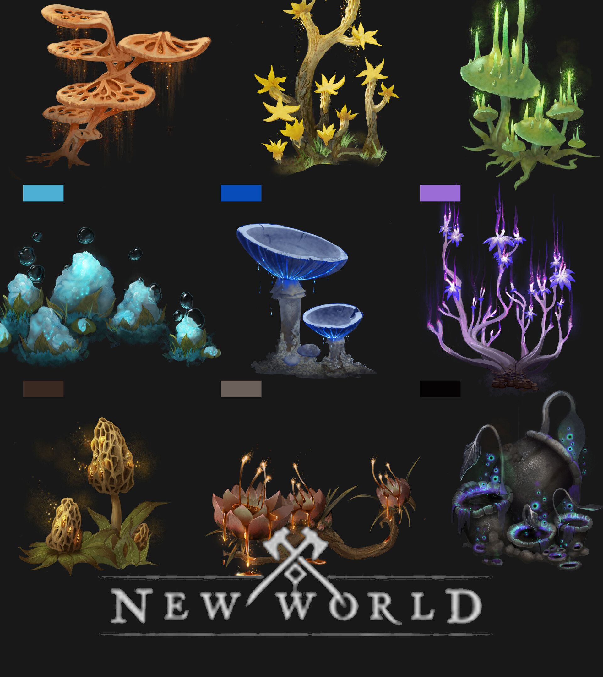 ArtStation - New World- Various Environment Concepts