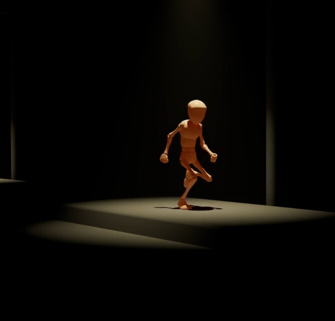 ArtStation - Creepy Run Cycle