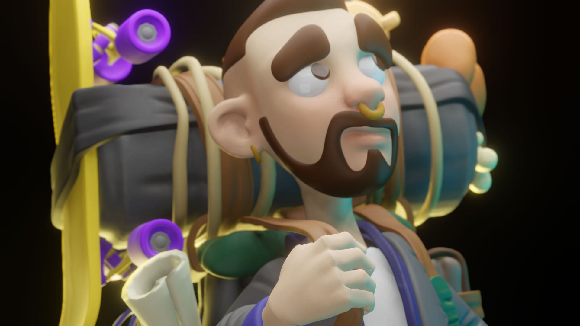 ArtStation - Backpacker Character