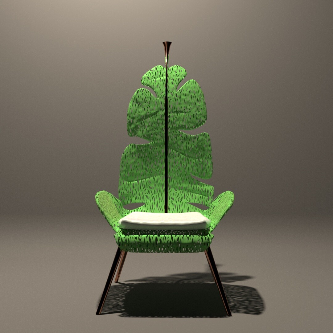 ArtStation - Leaf_Chair