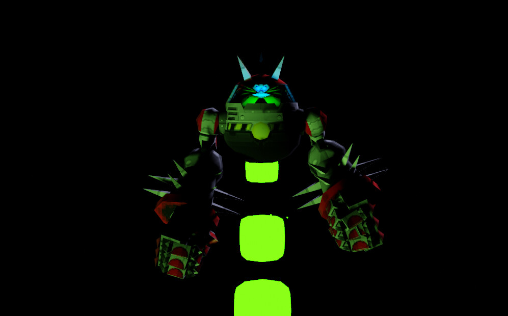 ArtStation - Big Arm Boss Animation Test (With Sound)