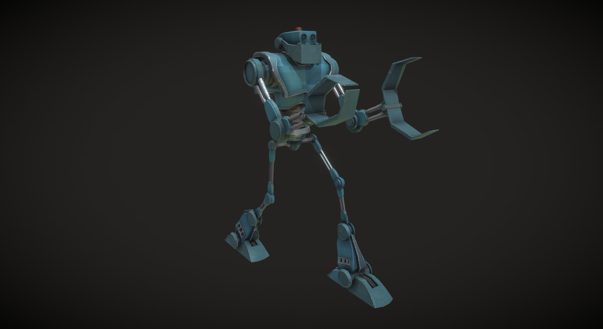 ArtStation - Scrap Robot