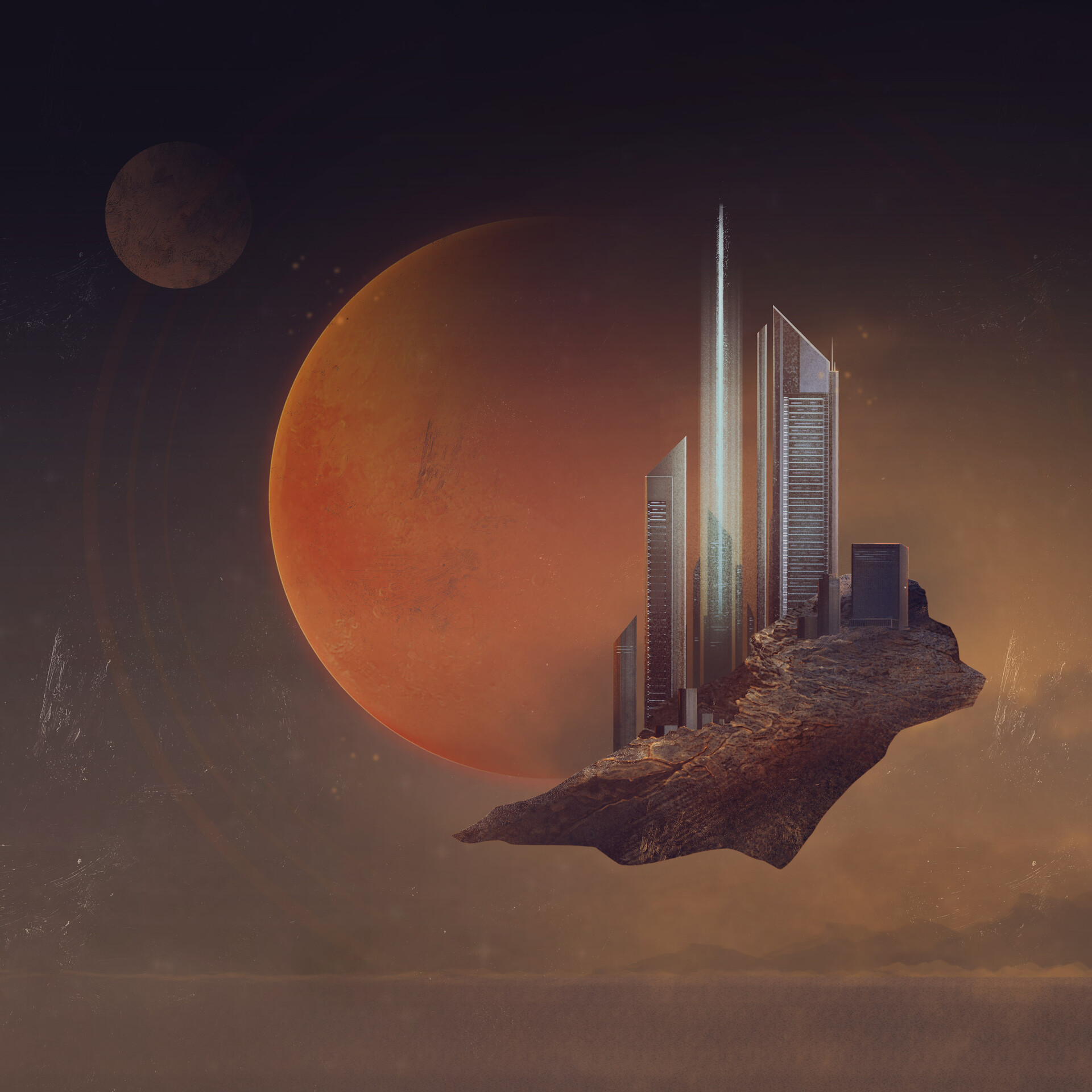 ArtStation - Space Metropolis 1