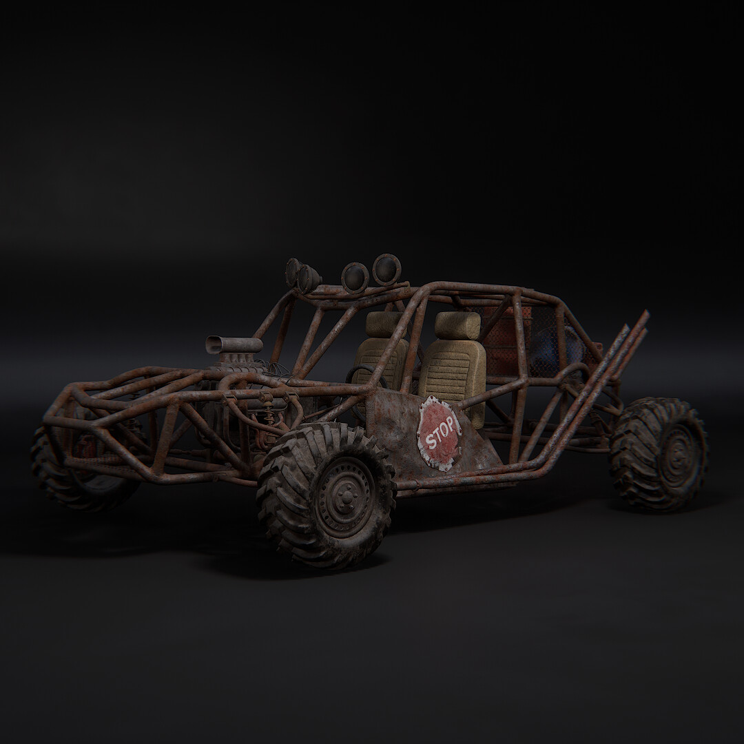 ArtStation - Post Apocalyptic Buggy
