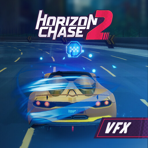 ArtStation - Horizon Chase 2 - Blue Coin VFX