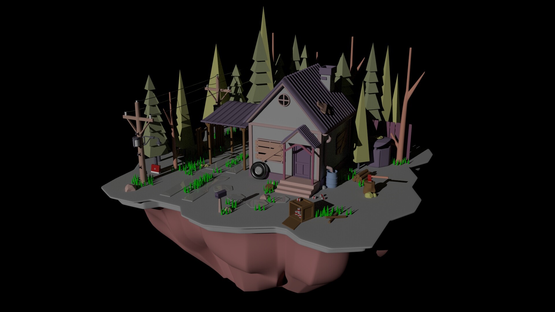 ArtStation - Simple Enviornment