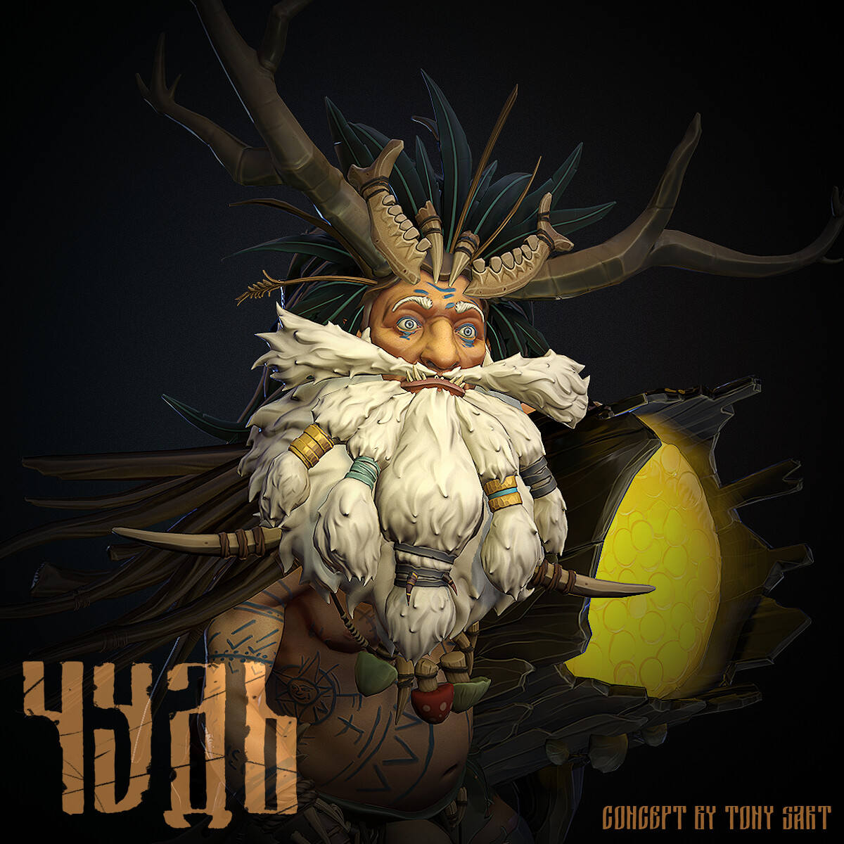 ArtStation - "Chud" (concept art by Tony Sart).