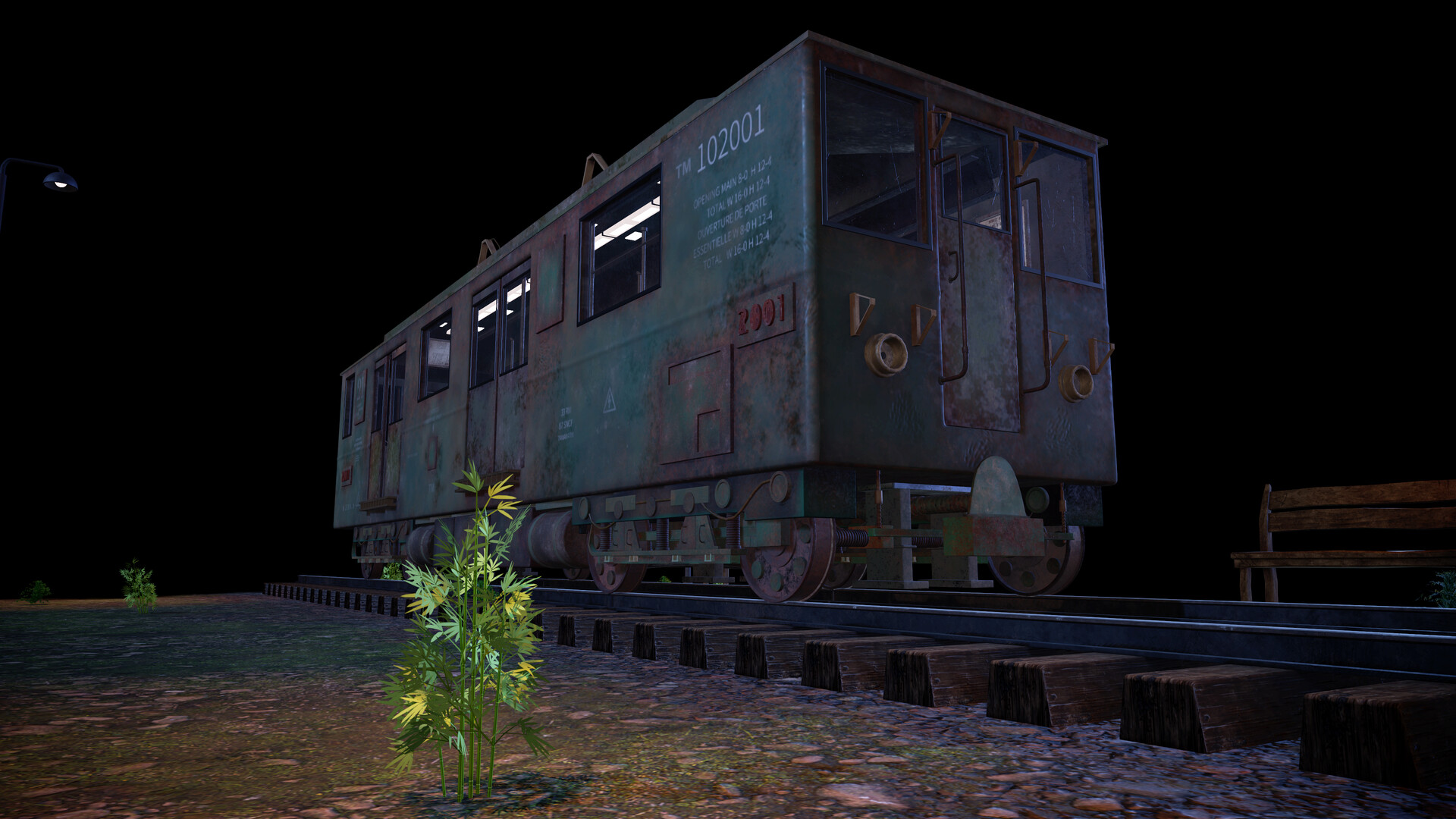 ArtStation - OLD TRAIN COMPARTMENT