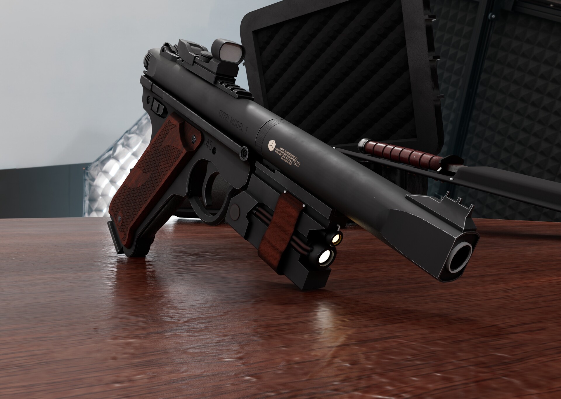 ArtStation - Ruger IV - Hound Model (Fictional)