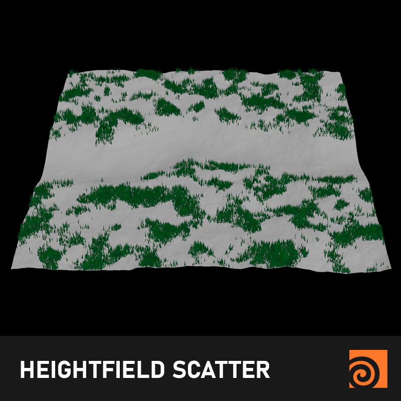 ArtStation - Heightfield Scatter
