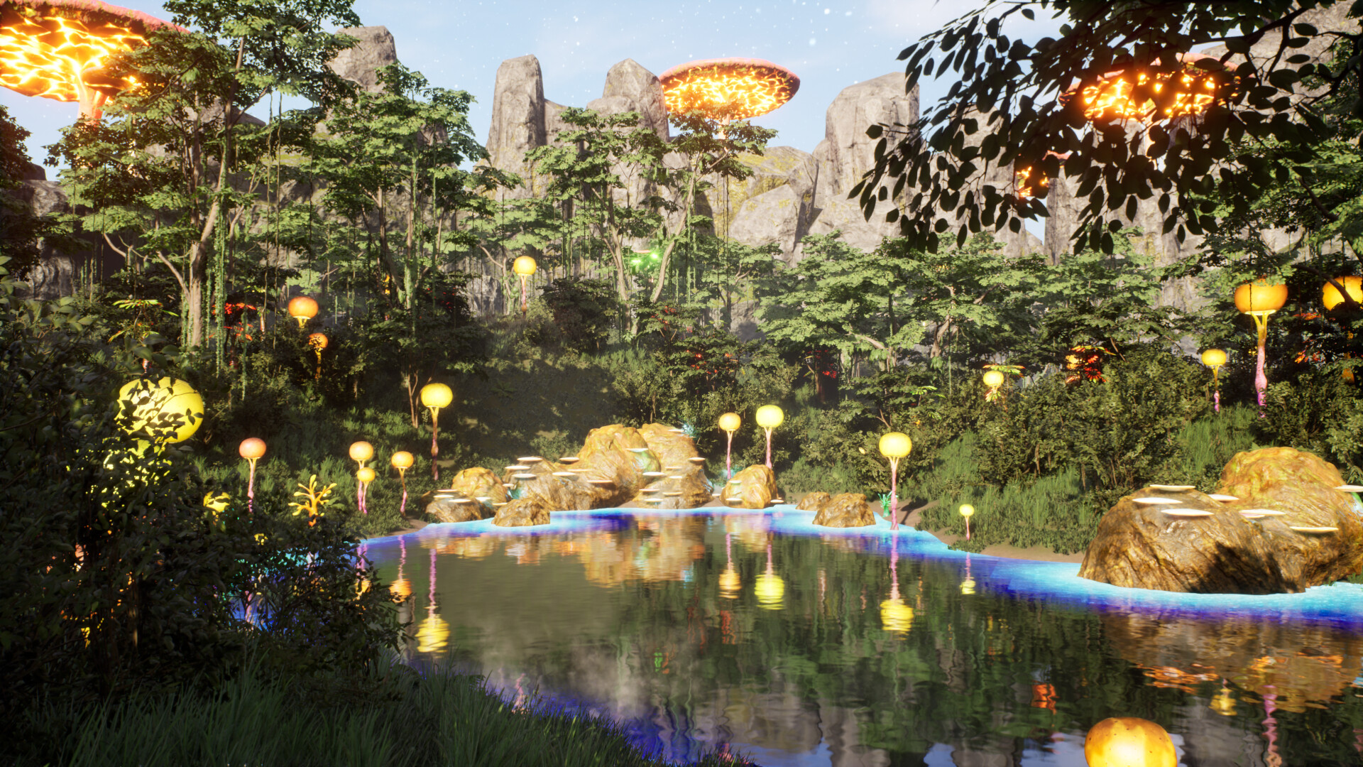 ArtStation - Fantasy Lake