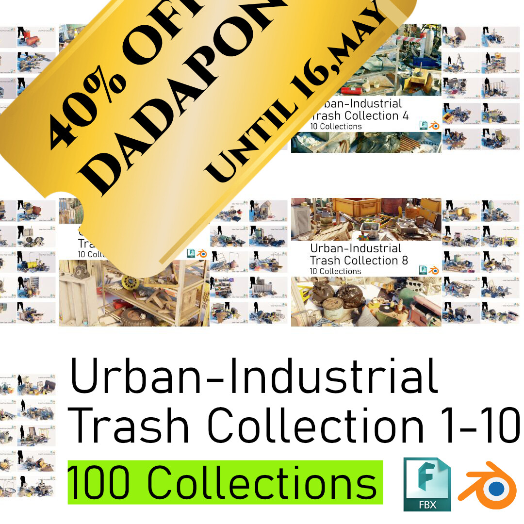 dada design - 100 Urban-Industrial Collections Pack - examples