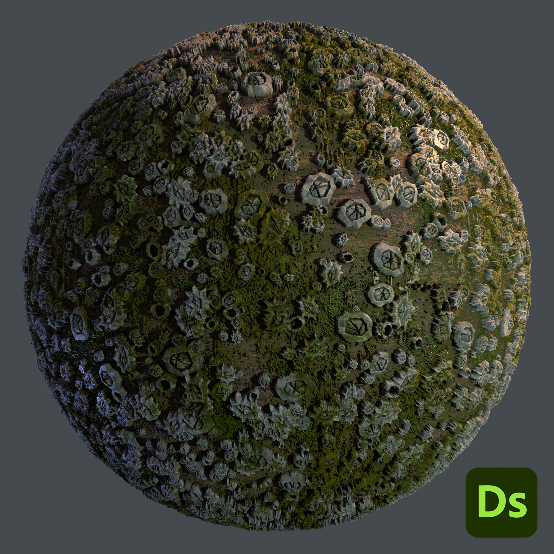 ArtStation - Barnacles on wood