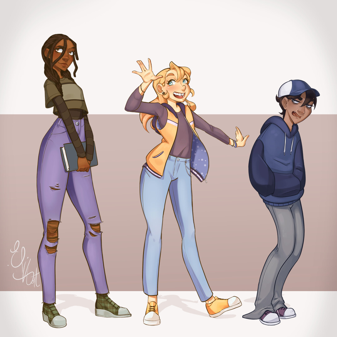 ArtStation - Characters Line Up