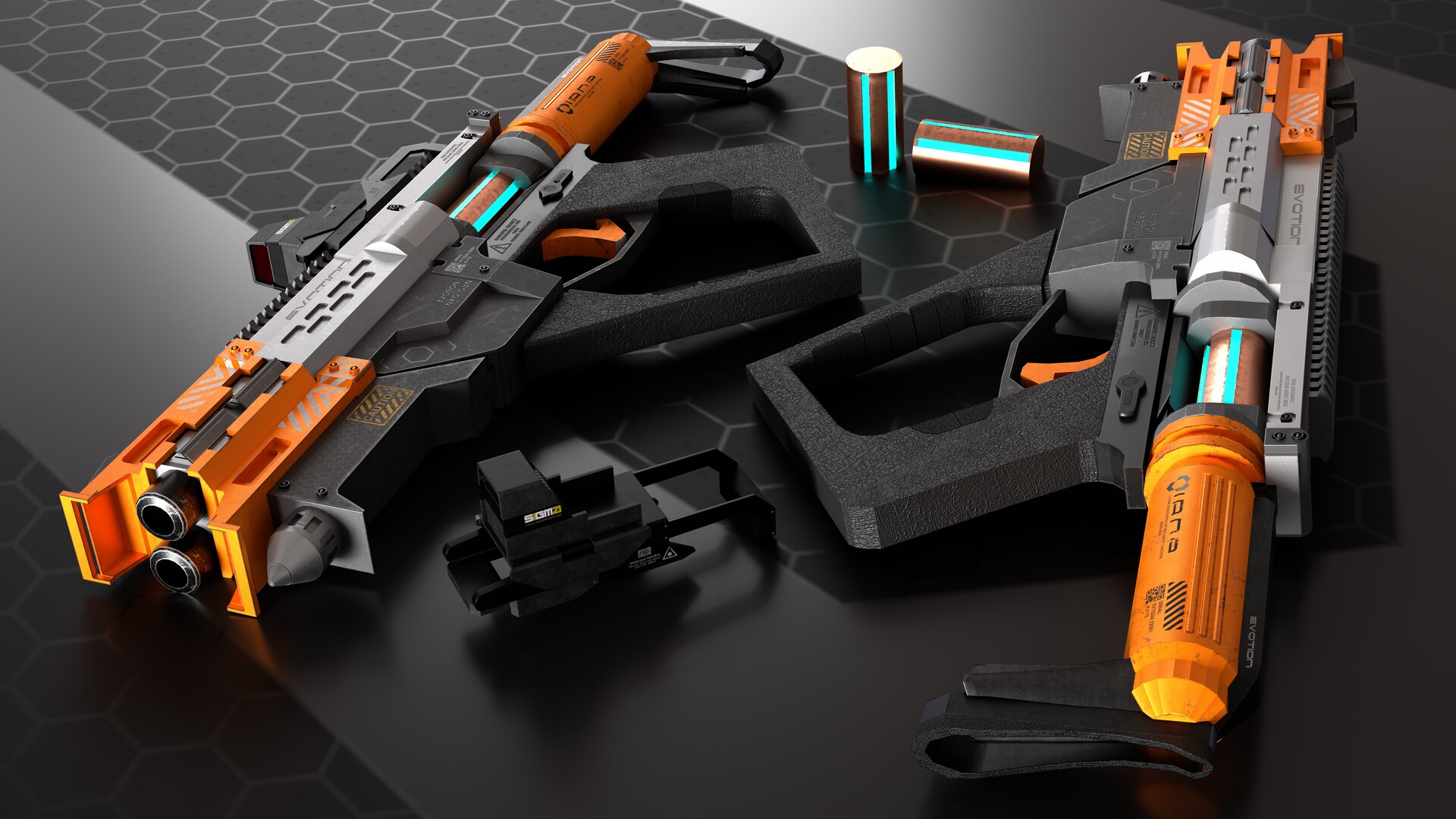 ArtStation - Energy Gun