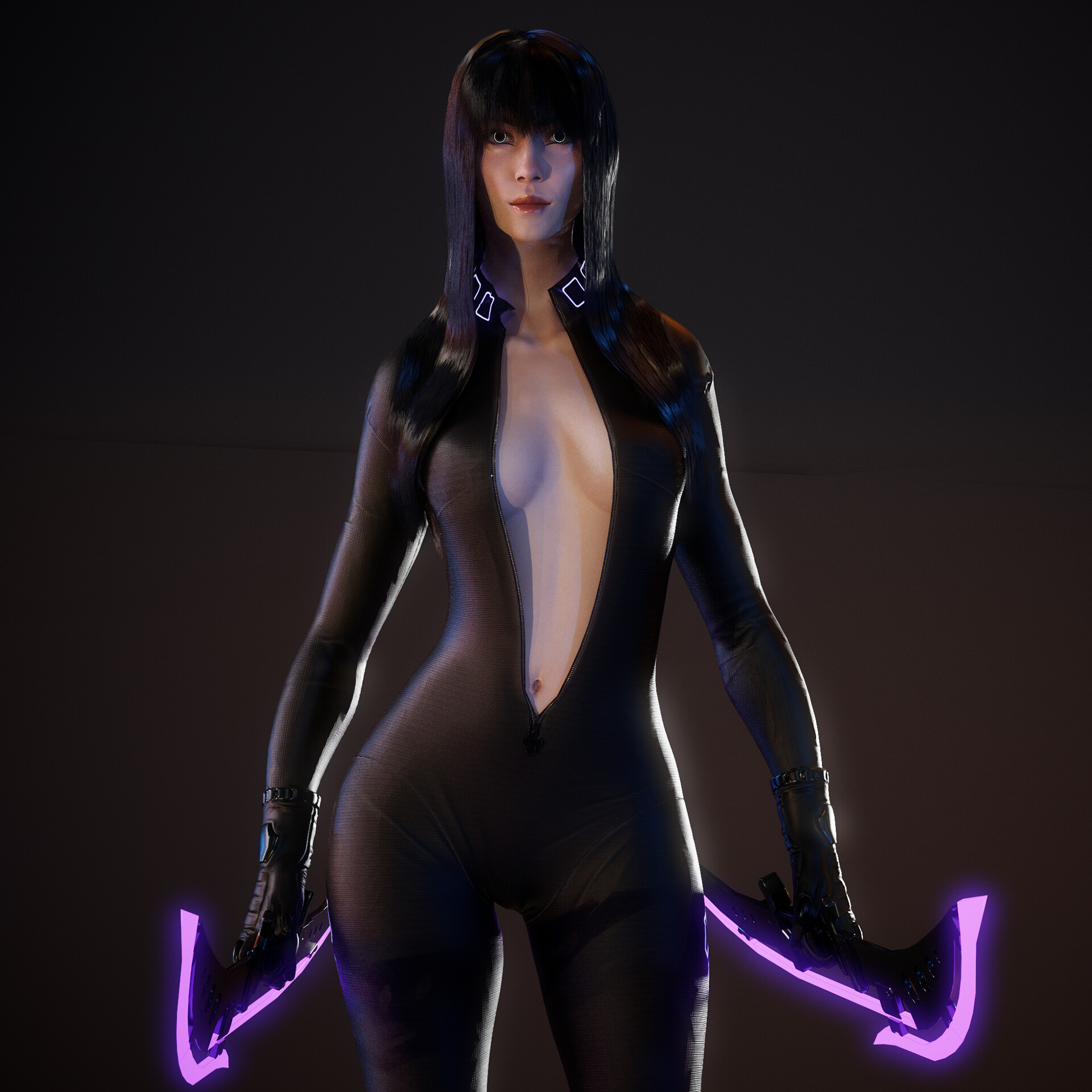 ArtStation - Cyber Girl Nicoletta