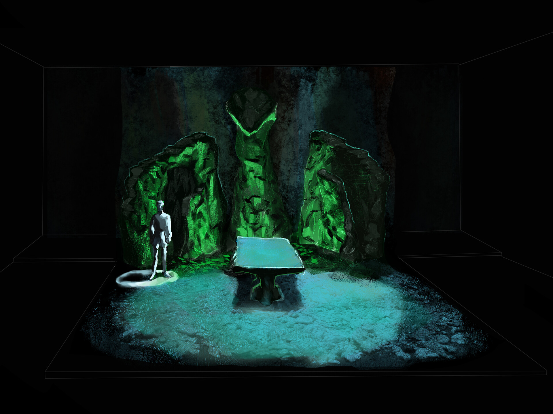 ArtStation - The Tempest - Costume, and Set Lighting Designs