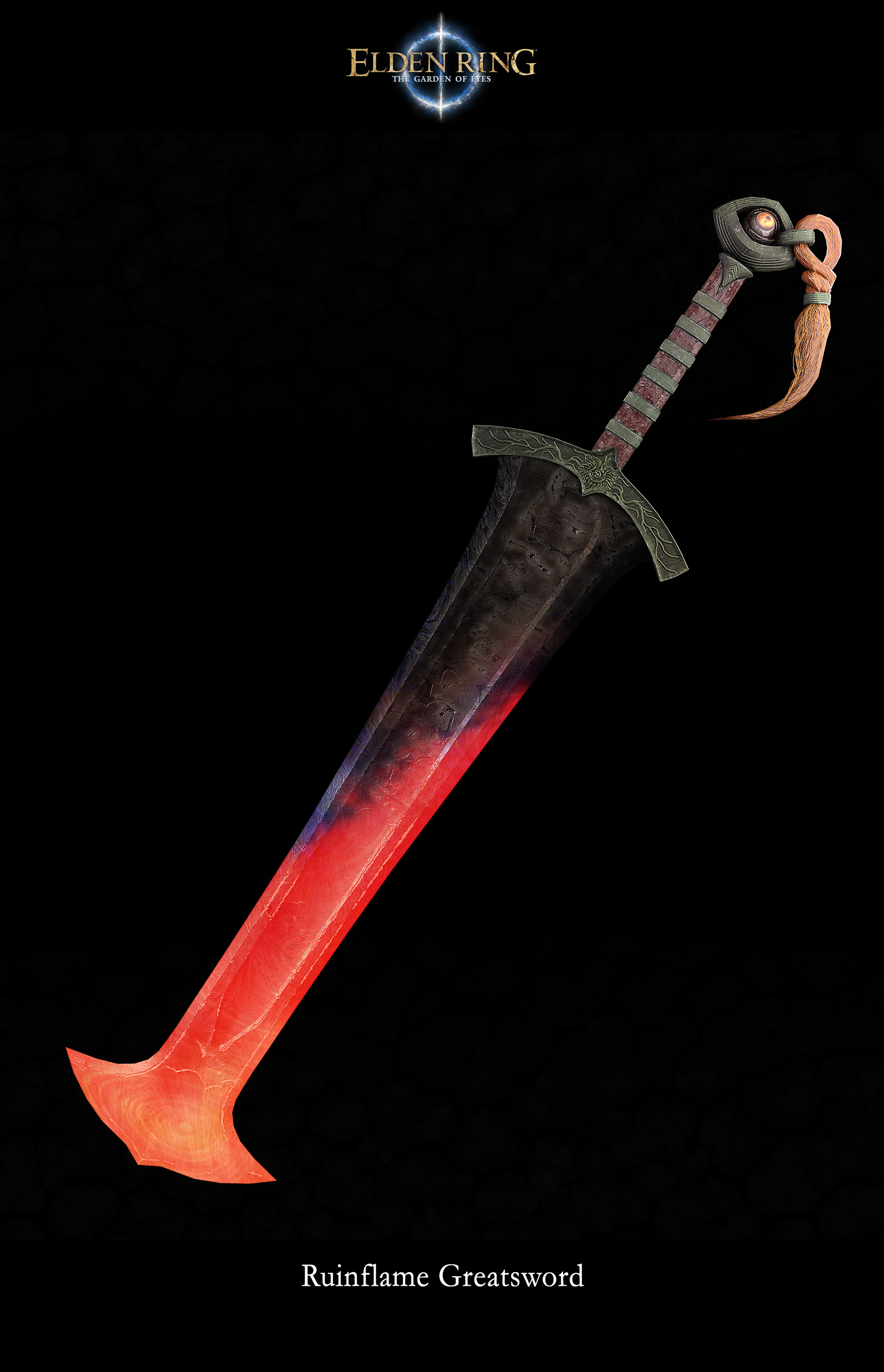 ArtStation - Ruinflame Greatsword