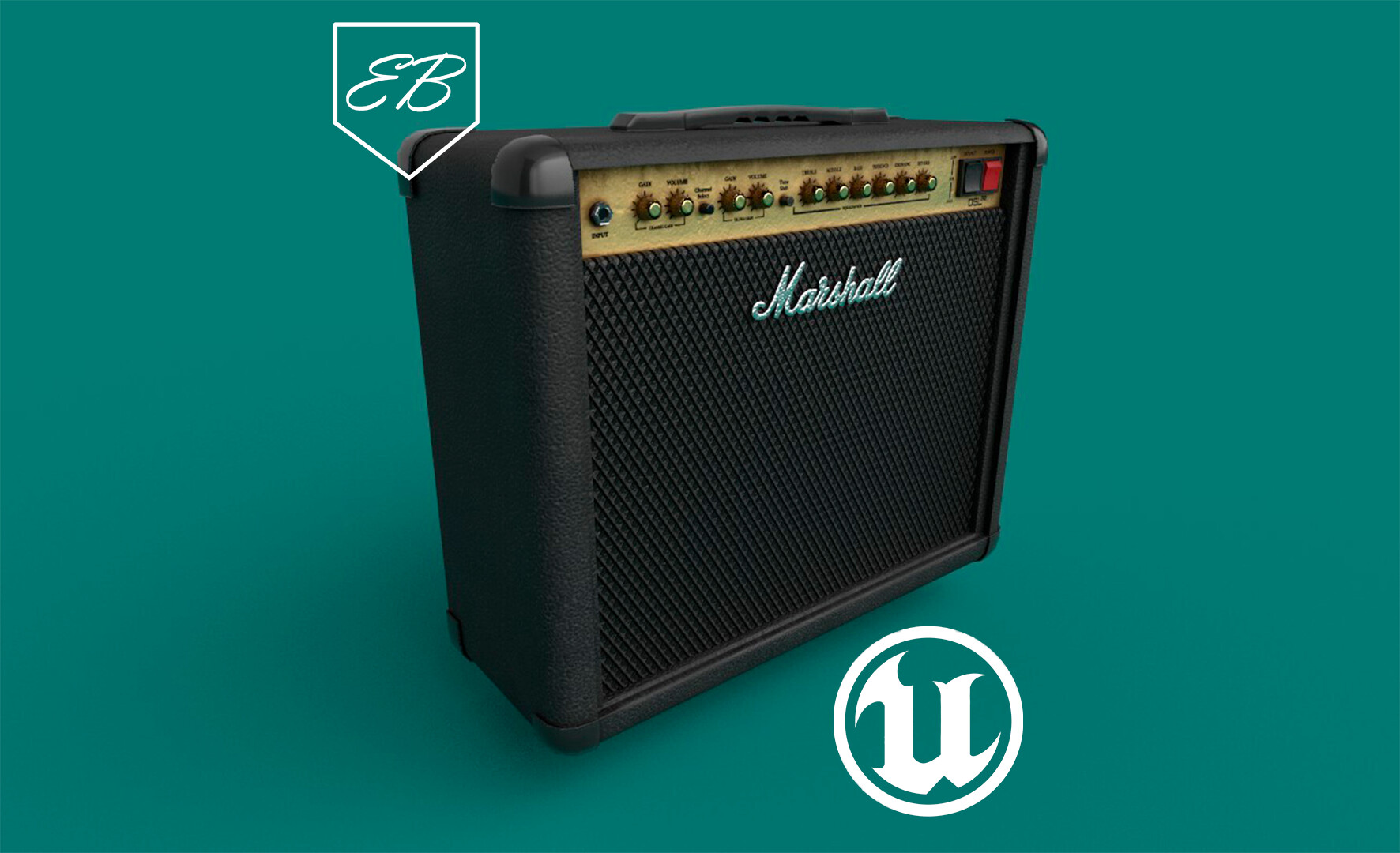 ArtStation - Marshall Amplifier