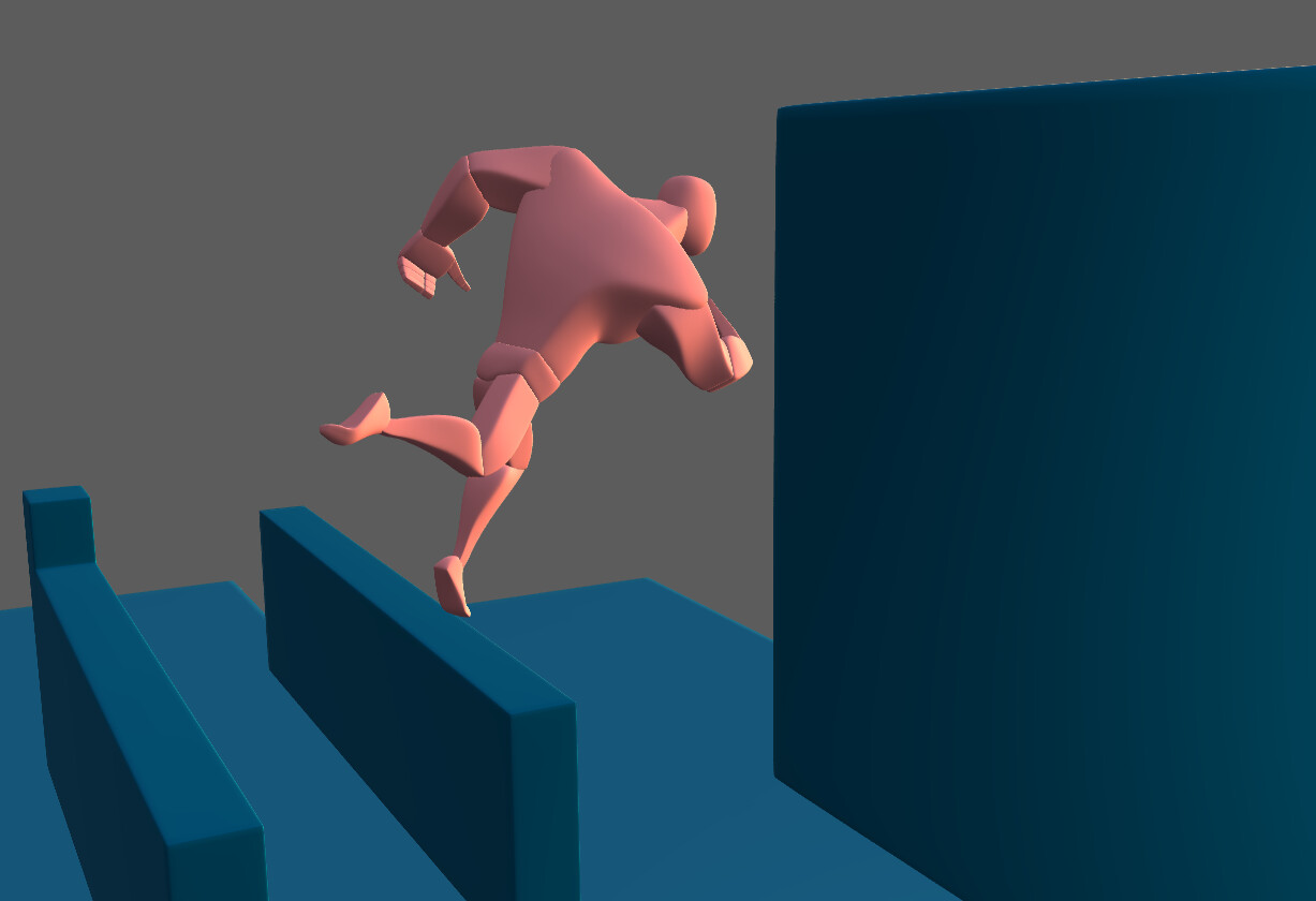ArtStation - Parkour Animation Practice